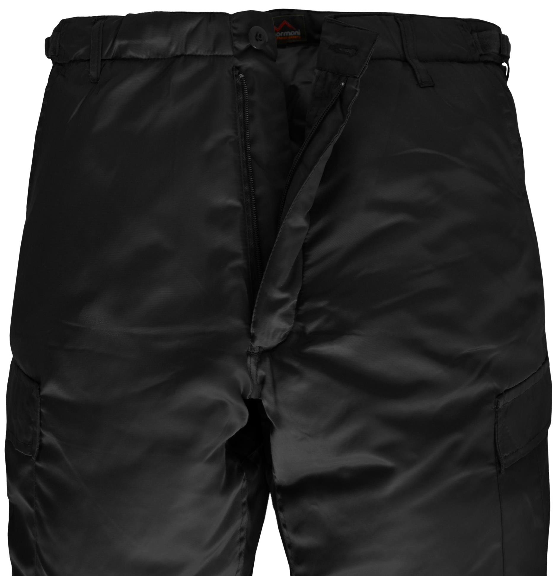 Wasserdichte Herren Thermohose Gefütterte Winterhose Outdoor Skihose