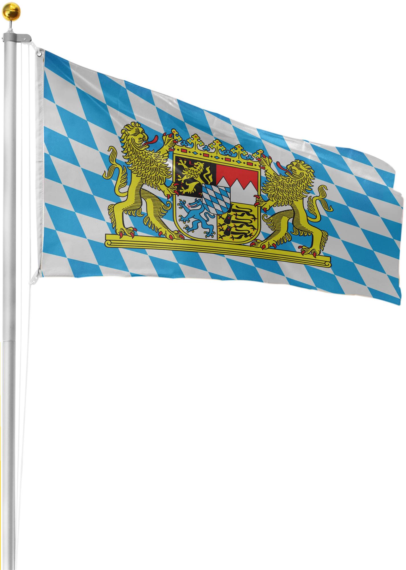 Aluminum Flagpole 6 20 6 80 7 50 8 00 9 00 Meters Height Incl Flag